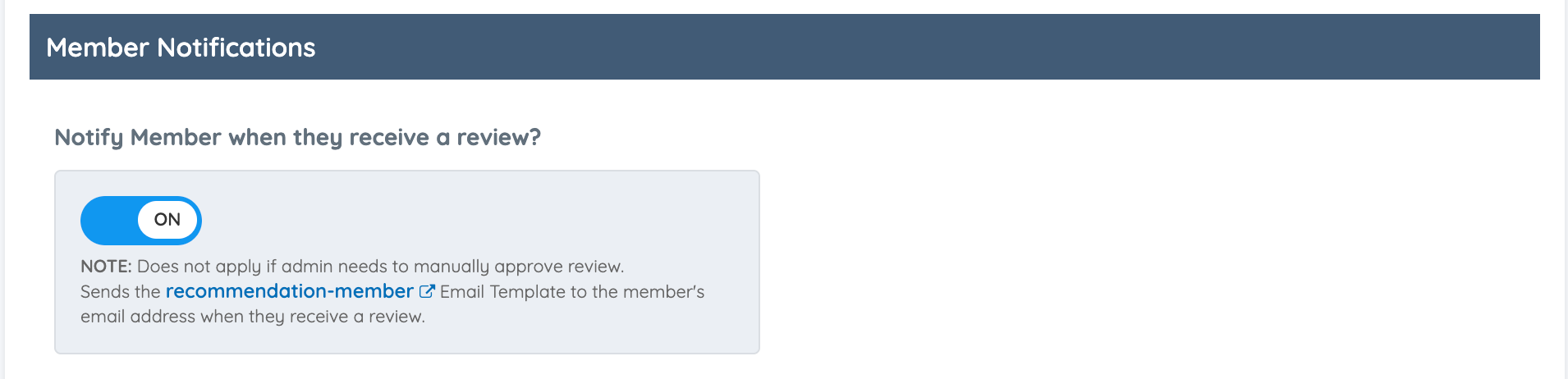 Interactions » Member Reviews | Brilliant Directories Documentation | BD Support
