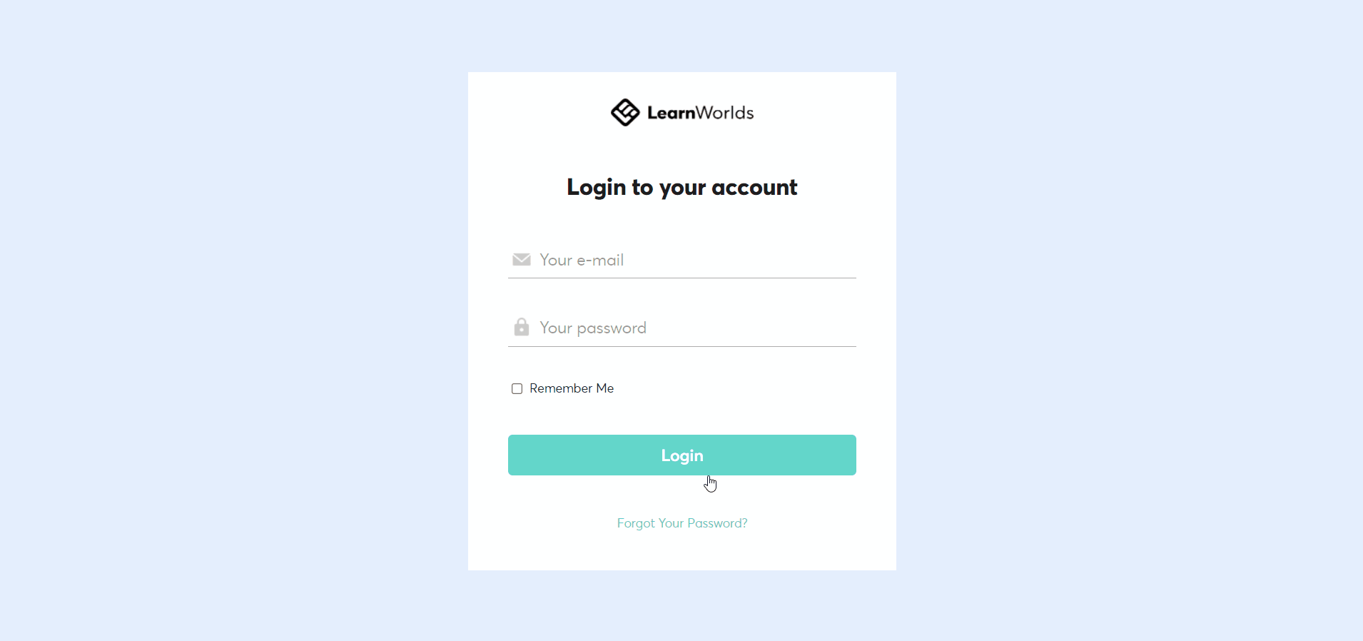 How to Login to your LearnWorlds Account as an Admin : LearnWorlds Help Center