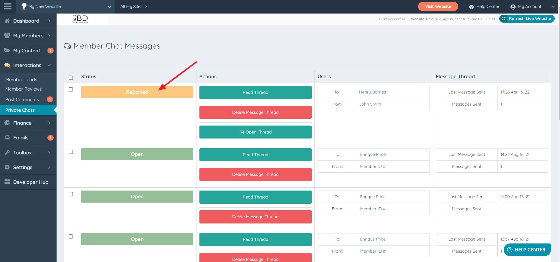 Brilliant Directories - Private Member Chat - Brilliant Directories ...