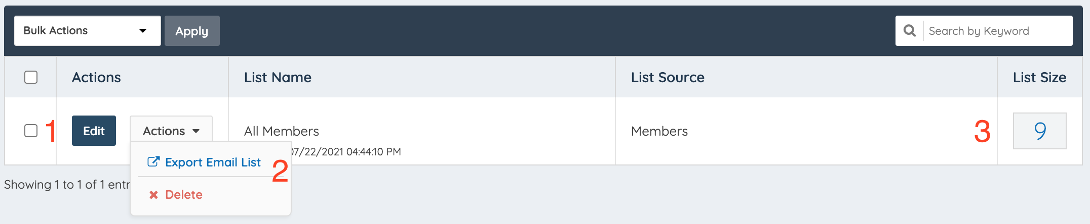 My Members » Smart Lists | Brilliant Directories Documentation | BD Support