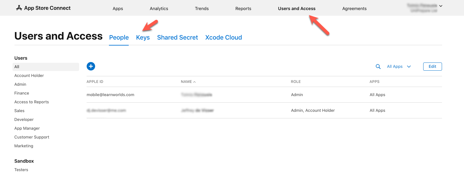 How to Prepare your iOS App for Submission : LearnWorlds Help Center