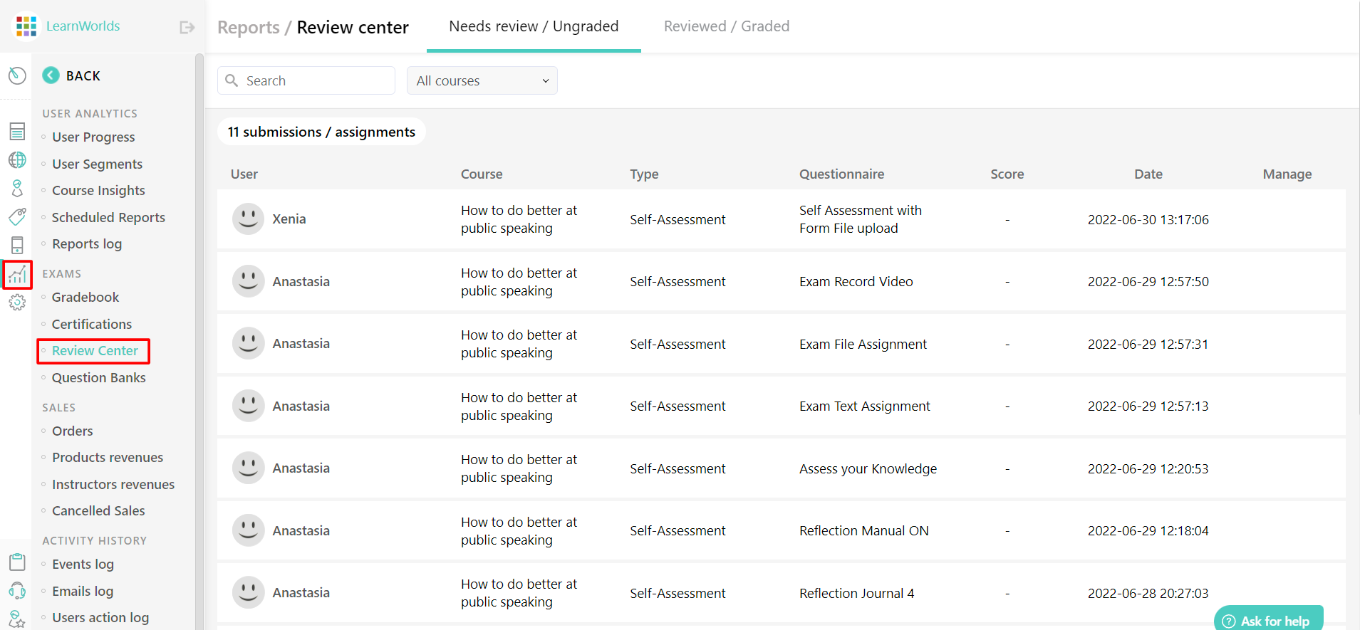 How to Create a Certificate of Knowledge : LearnWorlds Help Center
