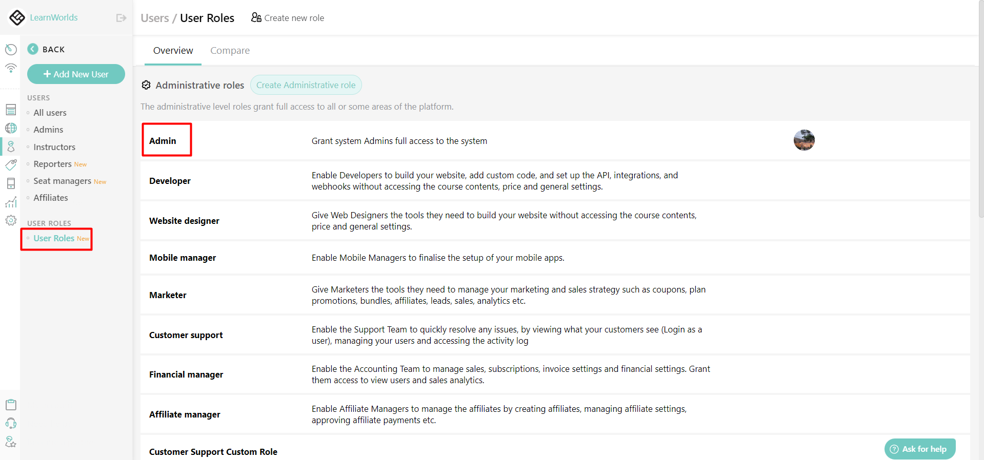 how-to-create-an-admin-account-learnworlds-help-center