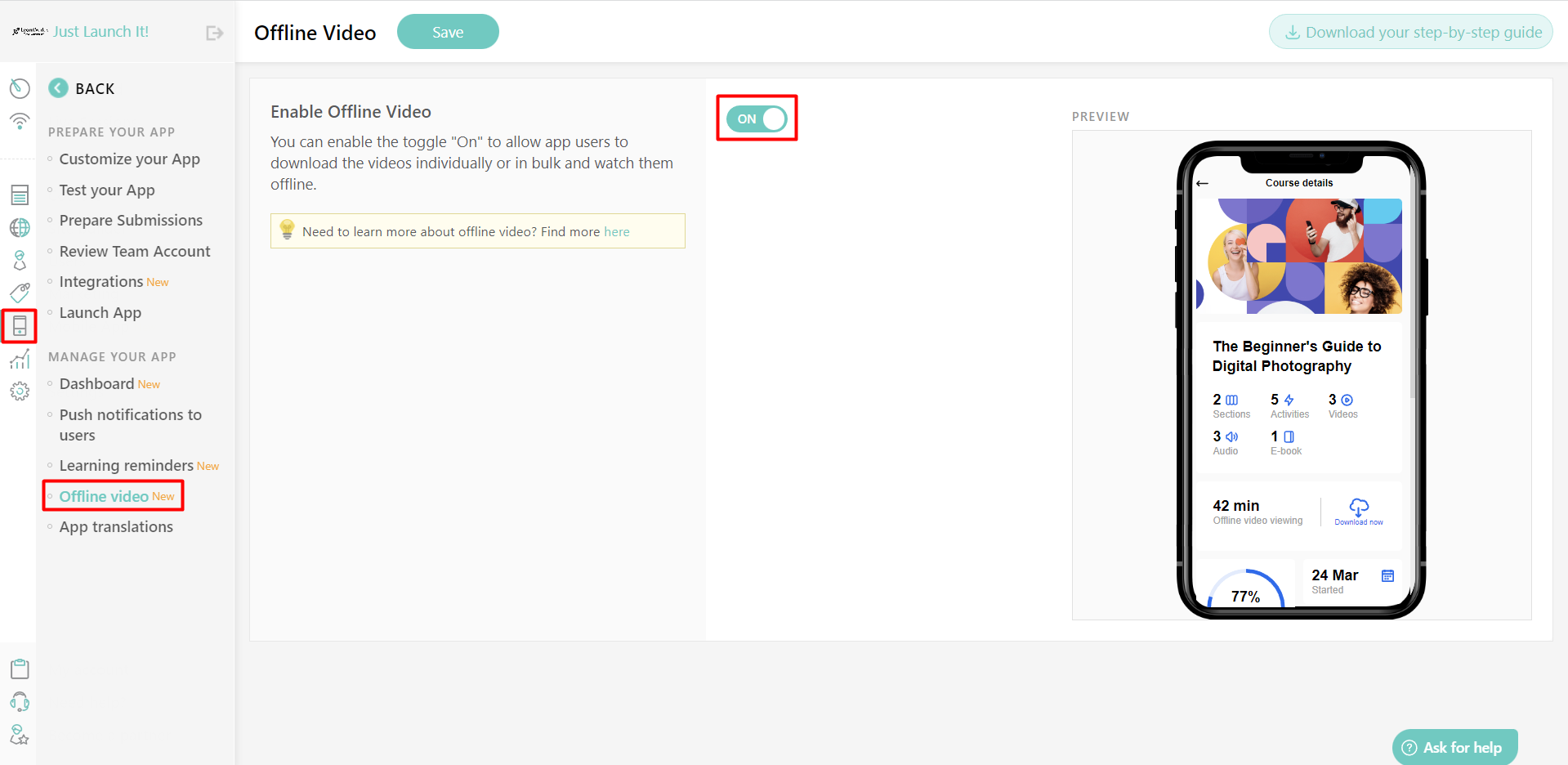 How to Allow Mobile App Users to Download and Watch Videos Offline ...