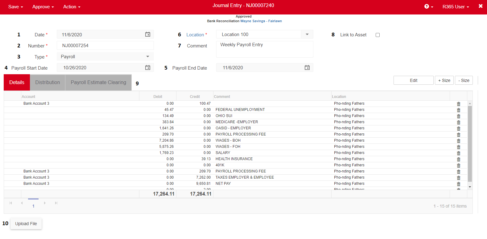 Payroll Journal Entry Support Center Payroll Journal Entry Support Center