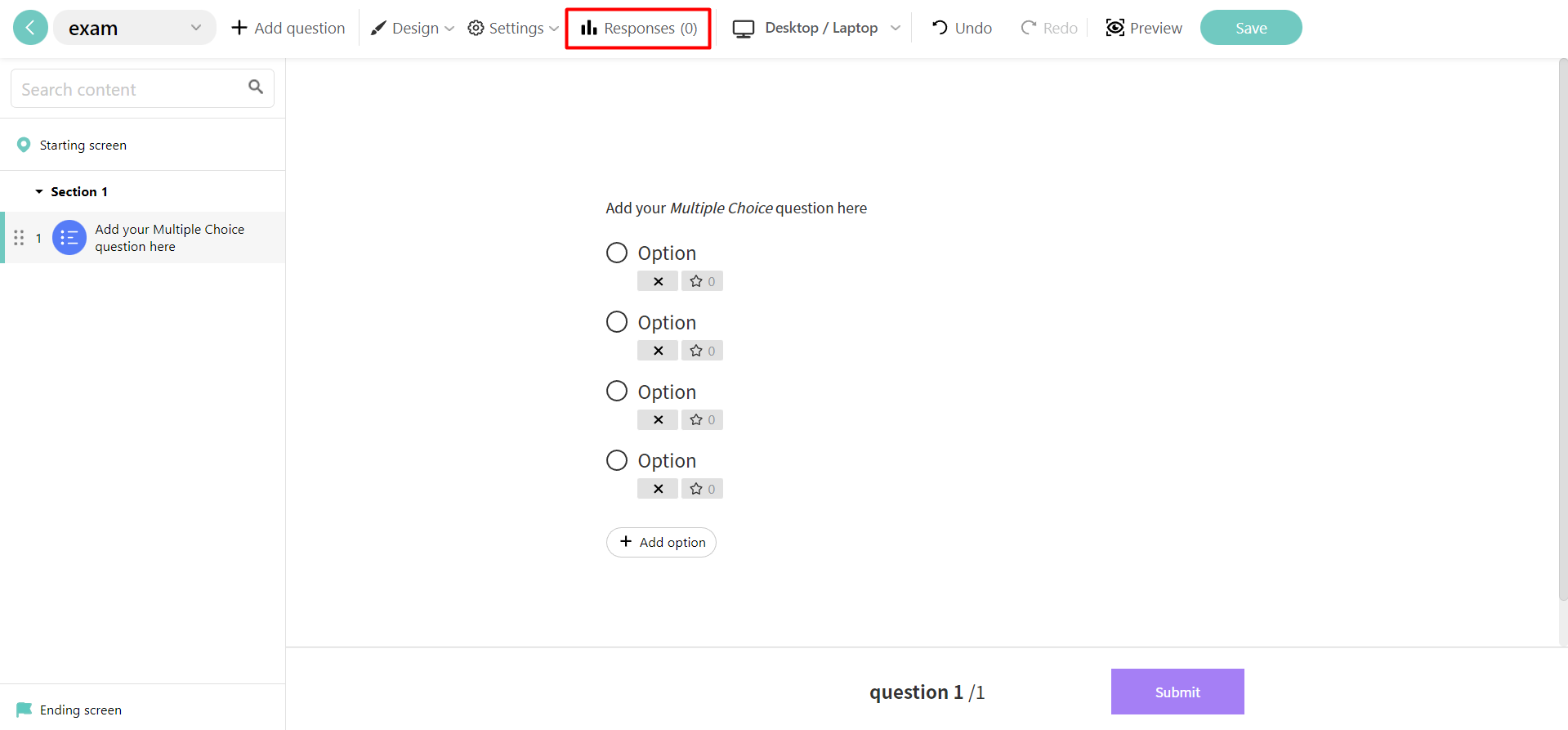 How to Create an Exam (Graded Assessment) : LearnWorlds Help Center