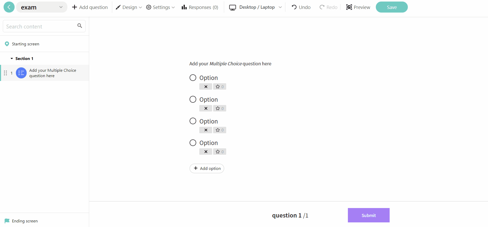 How to Create an Exam (Graded Assessment) : LearnWorlds Help Center