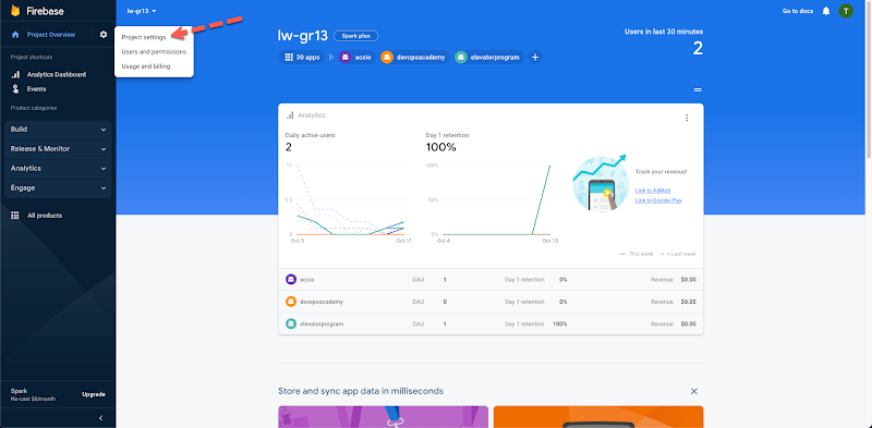 How to Integrate Google Firebase with your Mobile app : LearnWorlds ...