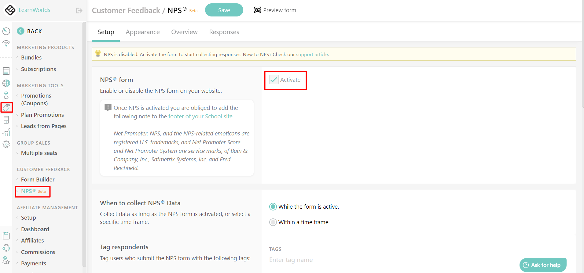 How to Create and Use Tags : LearnWorlds Help Center