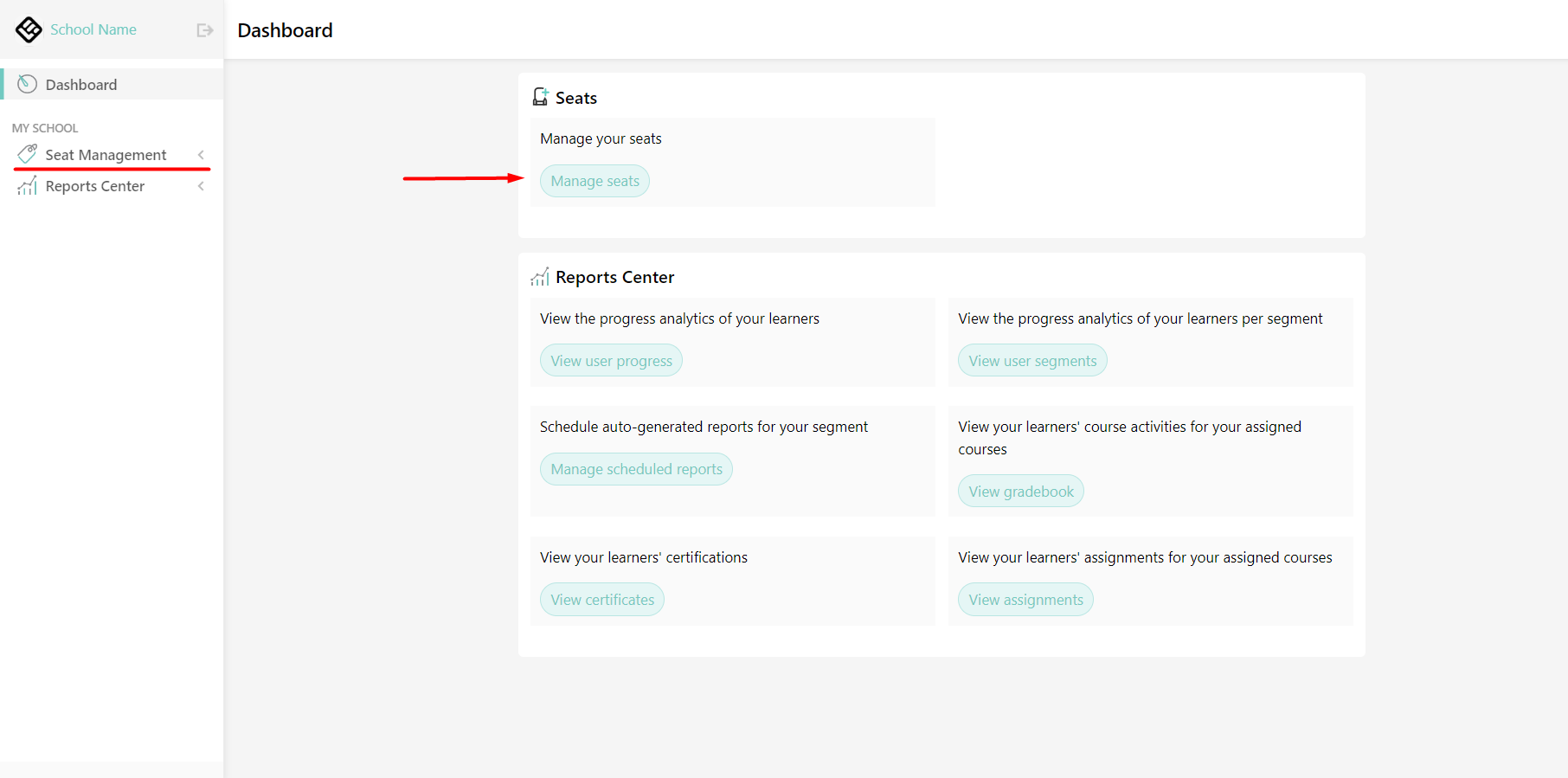 Seat Manager Support Guide : LearnWorlds Help Center
