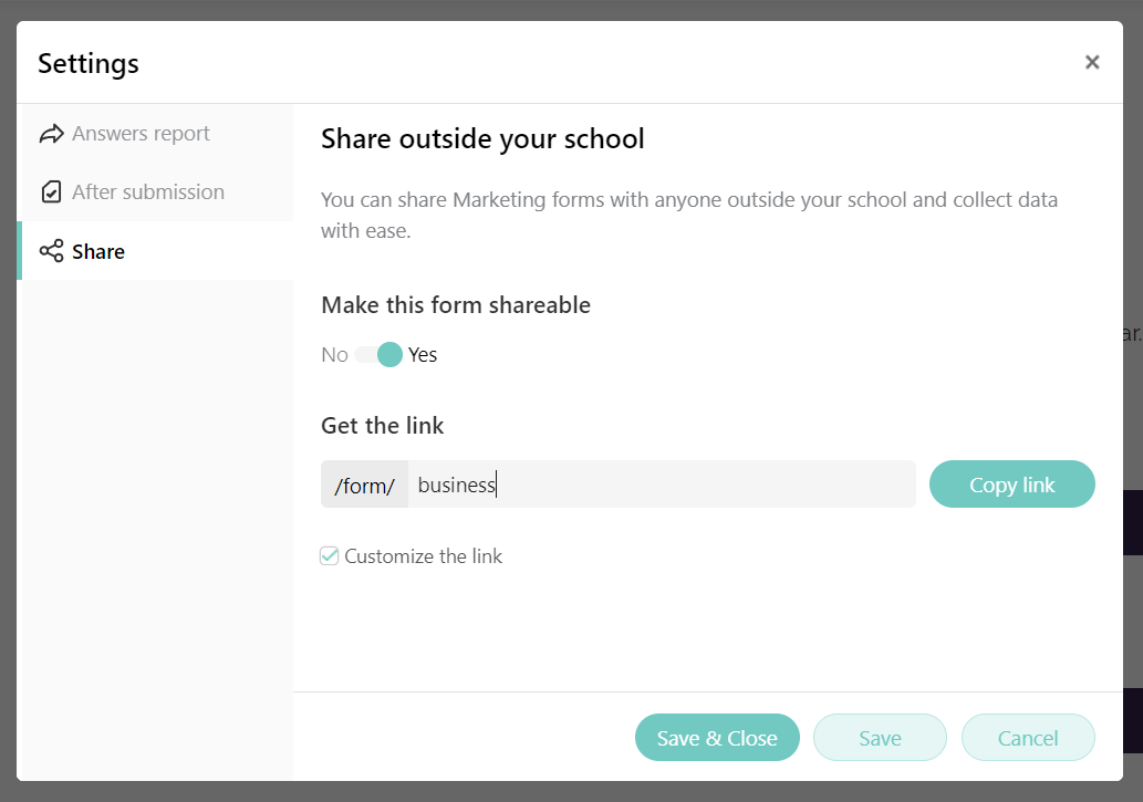 How to Create Marketing Forms : LearnWorlds Help Center