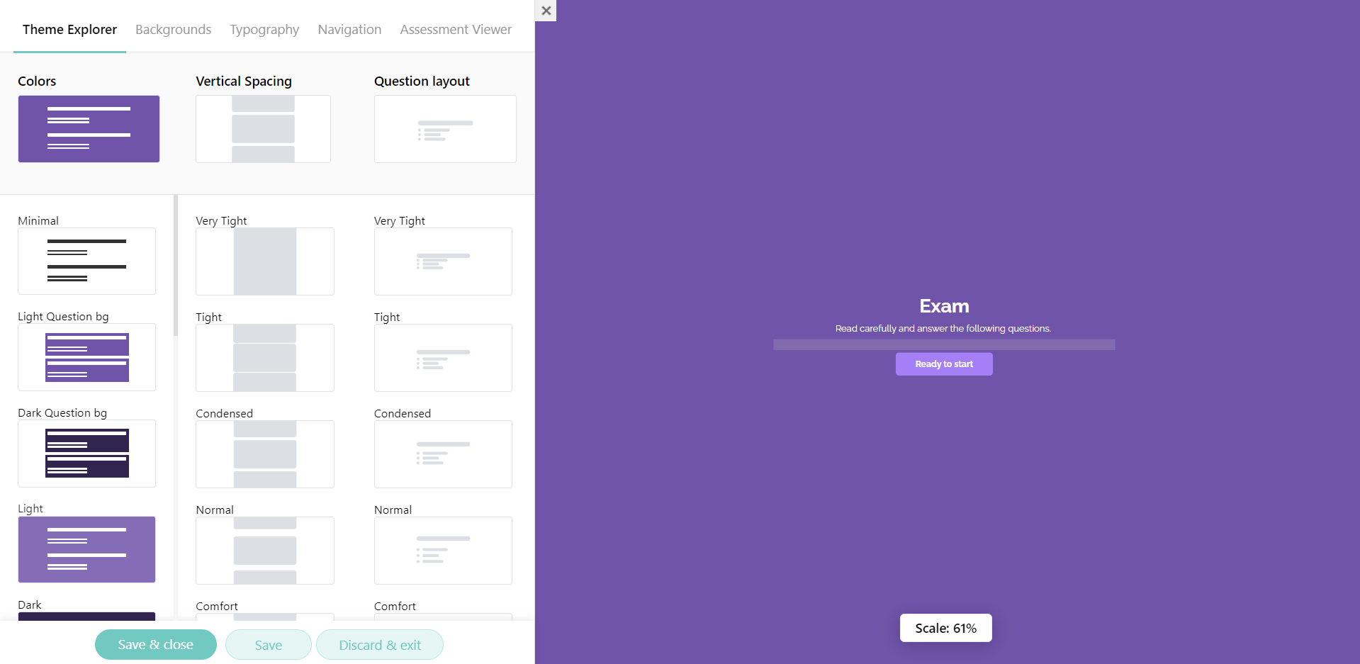 How to Customize the Design of your Assessments : LearnWorlds Help Center