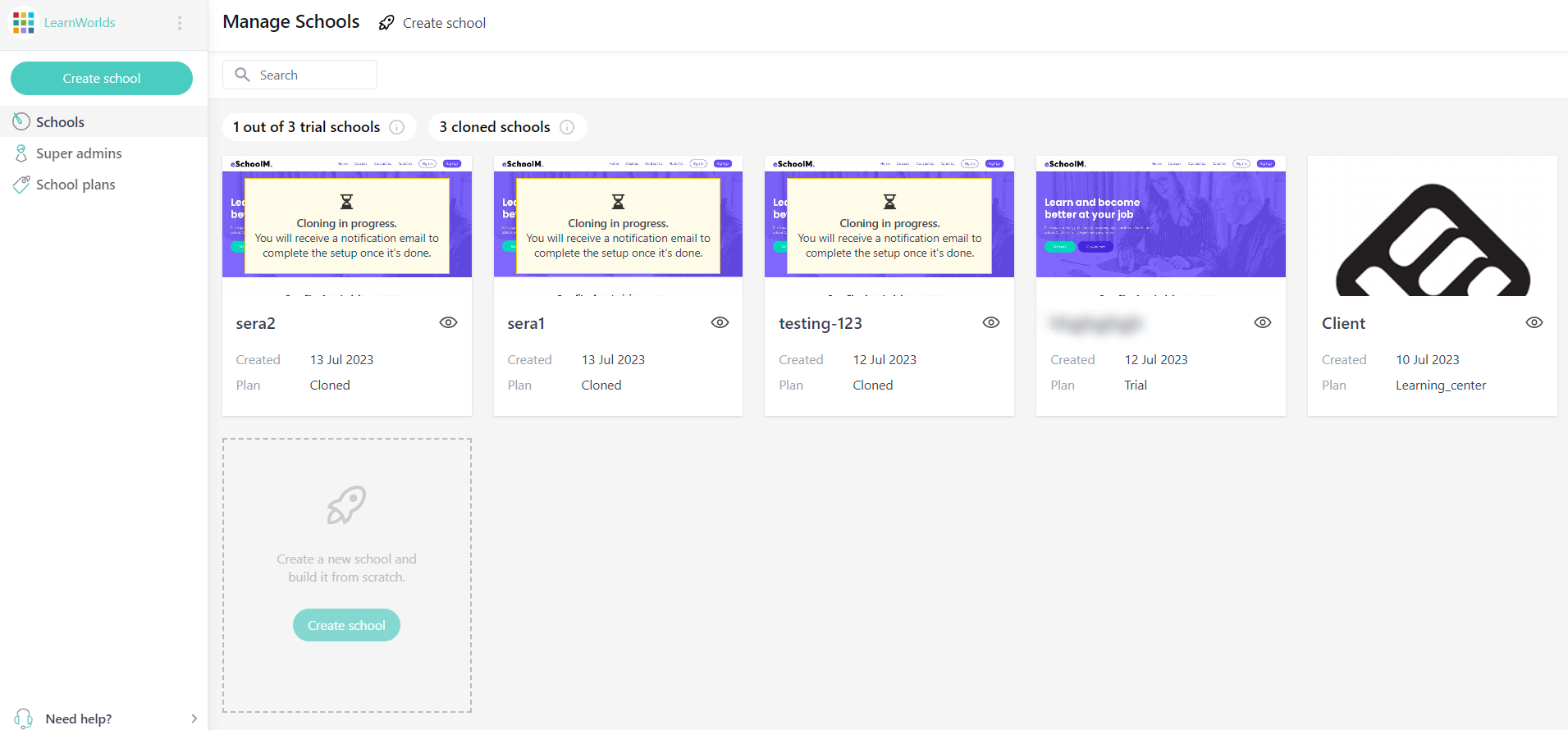 How to Manage your LearnWorlds Schools : LearnWorlds Help Center