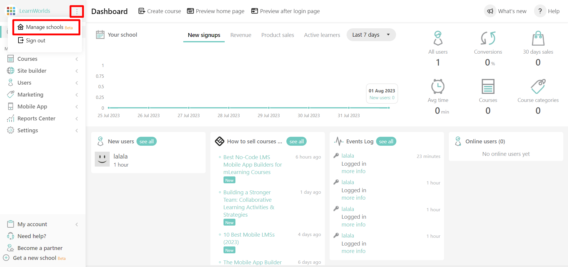 Getting Started with LearnWorlds : LearnWorlds Help Center