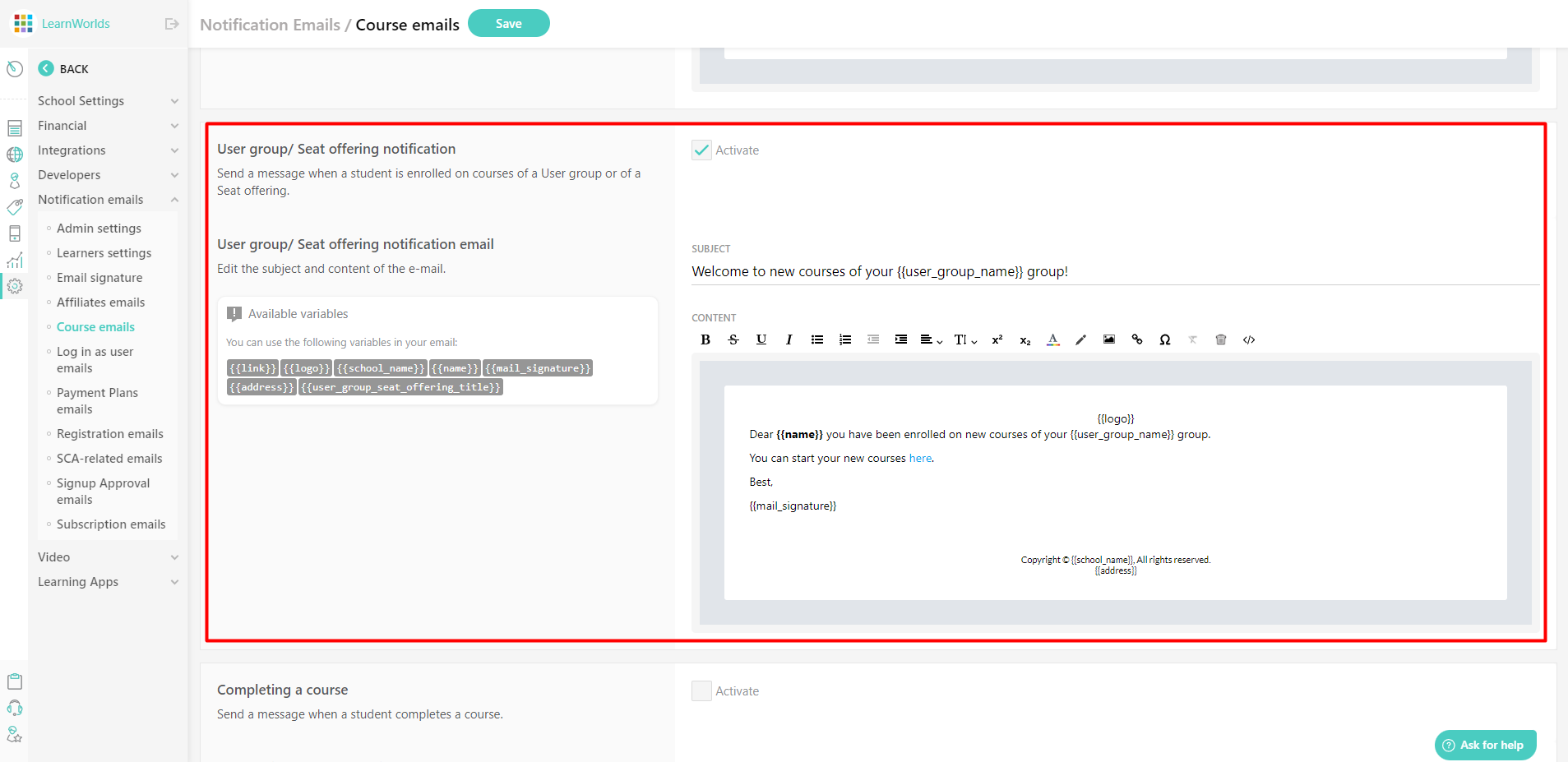 How to Create & Manage User Groups : LearnWorlds Help Center