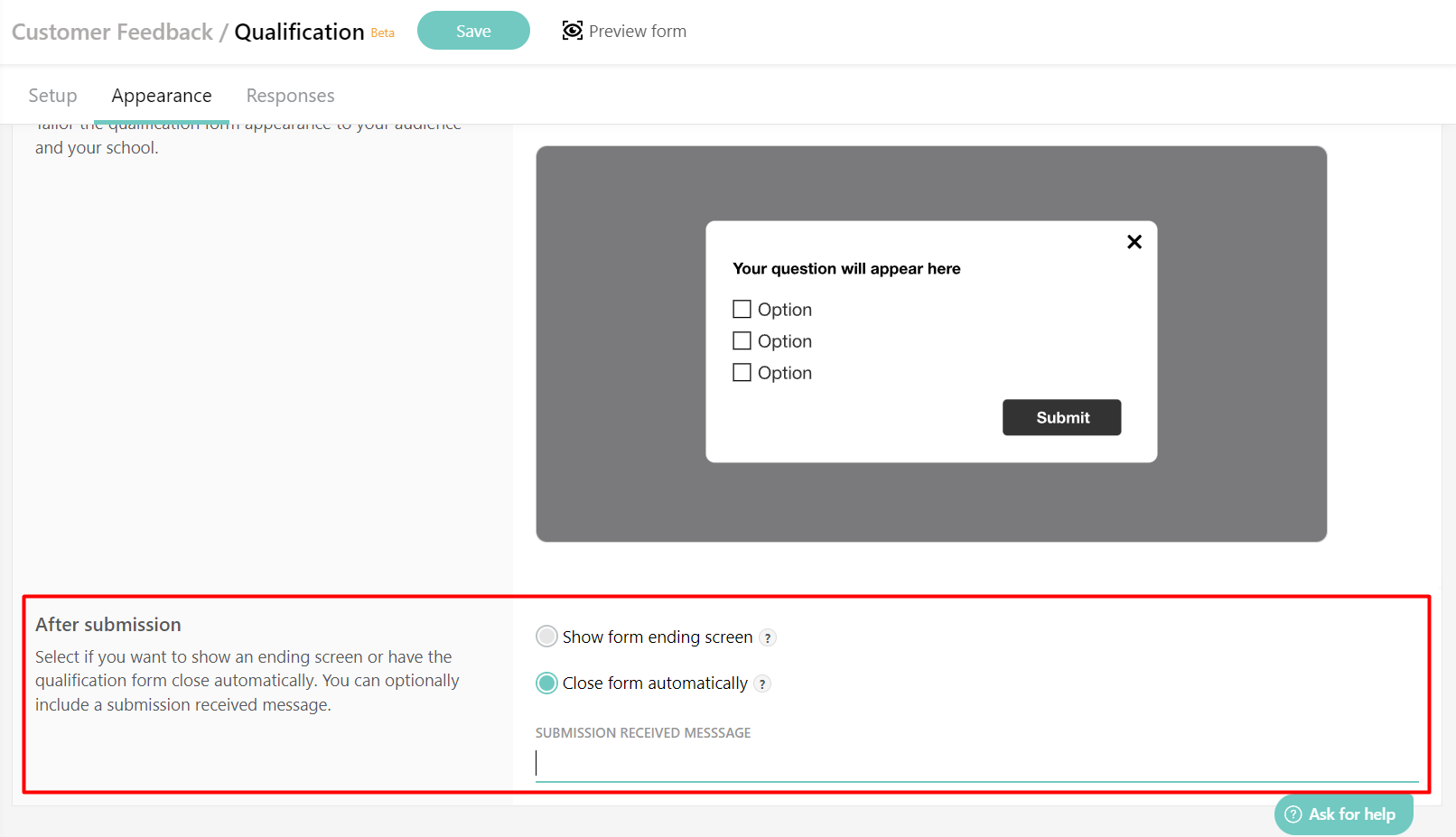 How to Collect Customer Feedback Using a Qualification Form ...