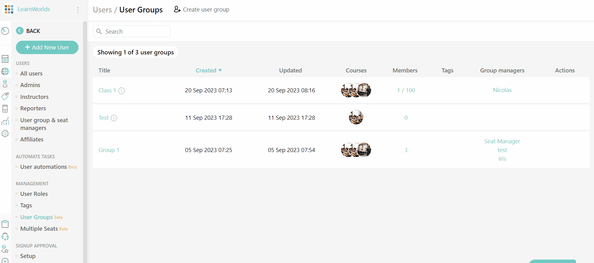 How to Create Multiple After Login Pages : LearnWorlds Help Center