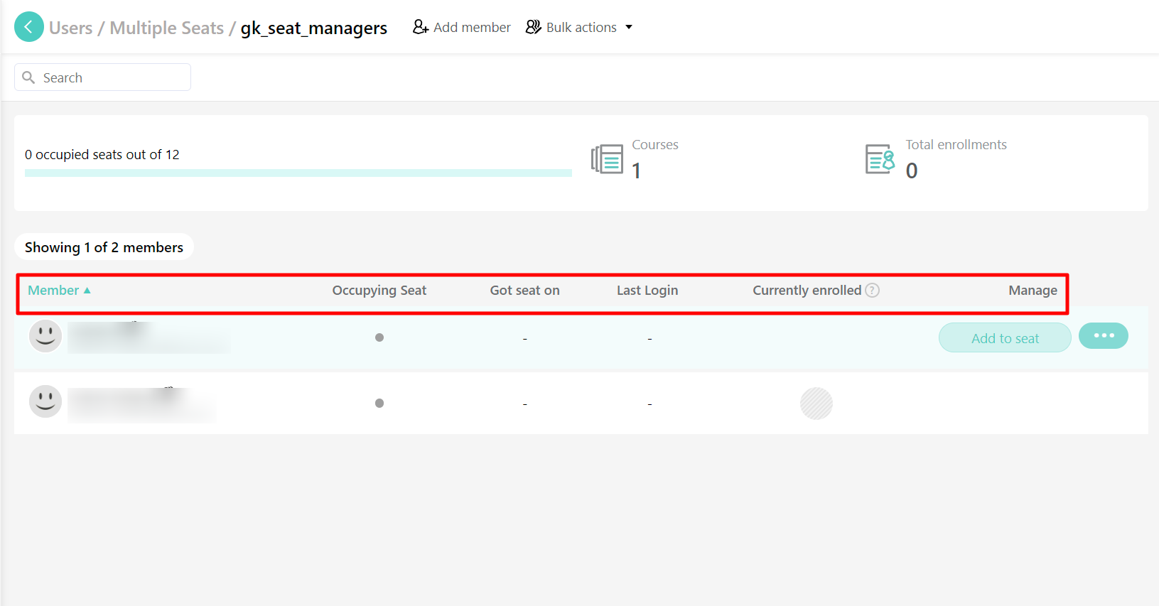 Seat Manager Support Guide : LearnWorlds Help Center