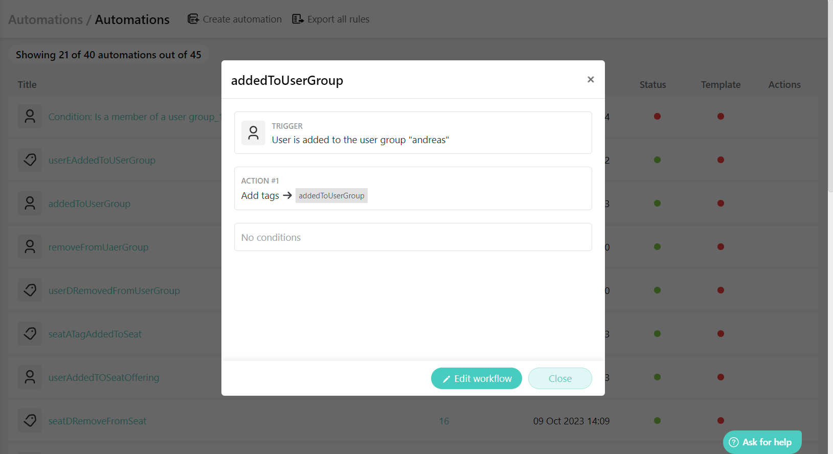 How to Set Up User Automations : LearnWorlds Help Center