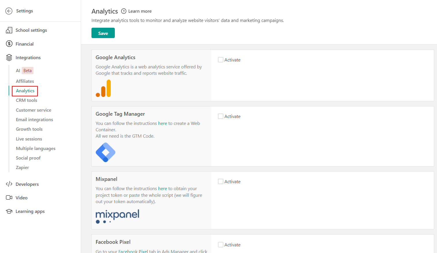 Why Use Analytics Tools with your LearnWorlds School : LearnWorlds Help ...