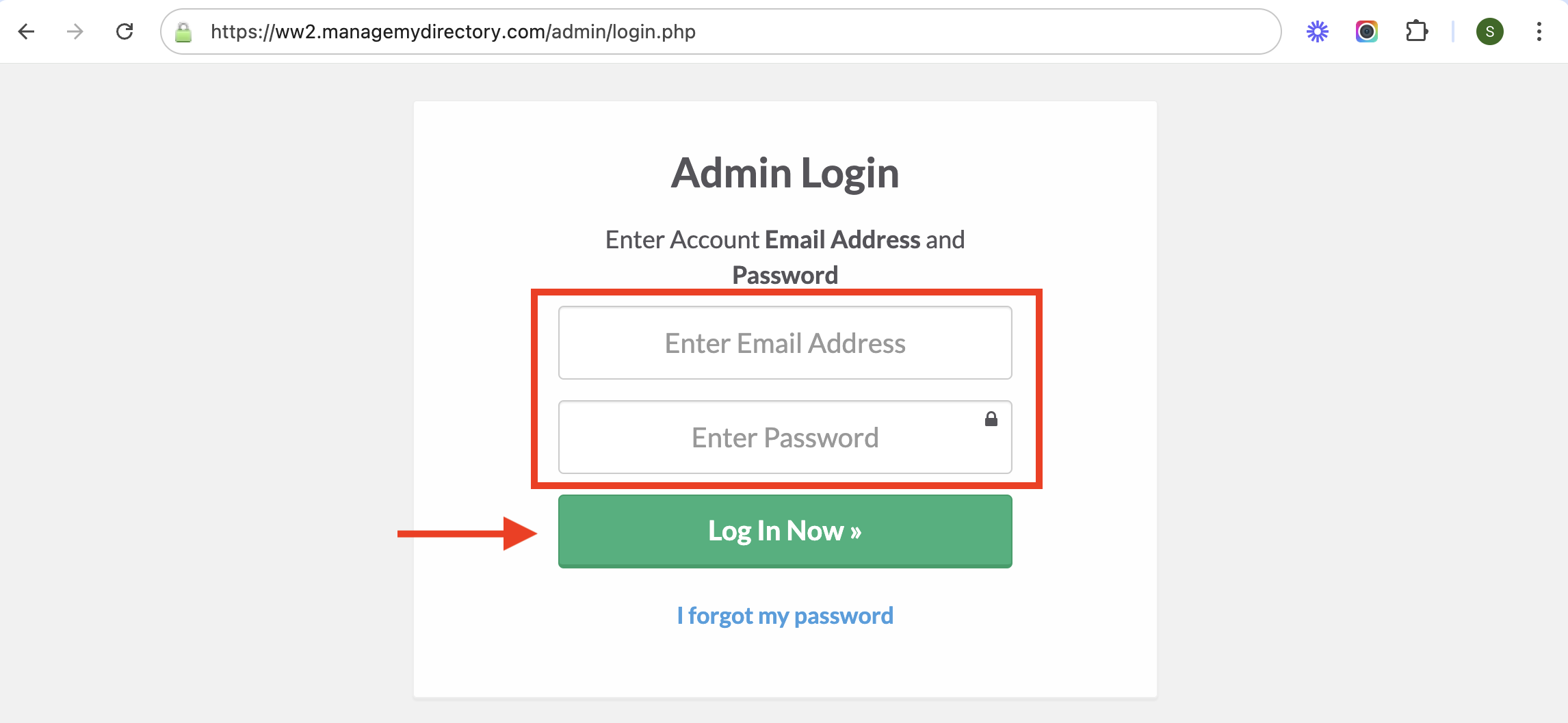 Admin Login | Brilliant Directories Documentation | BD Support