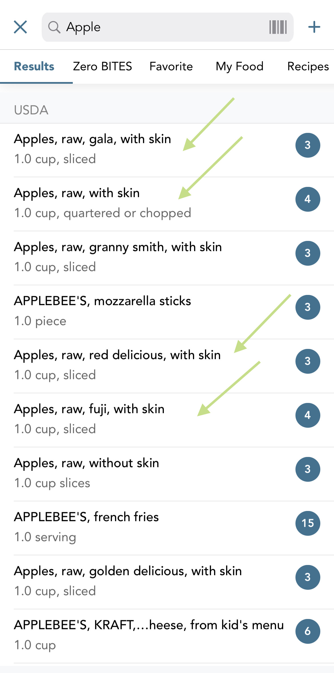 3.1/ Adding Foods: Food Search Bar : Healthi