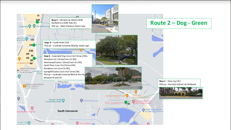 Where can I find the Shuttle Map and Shuttle Route information?