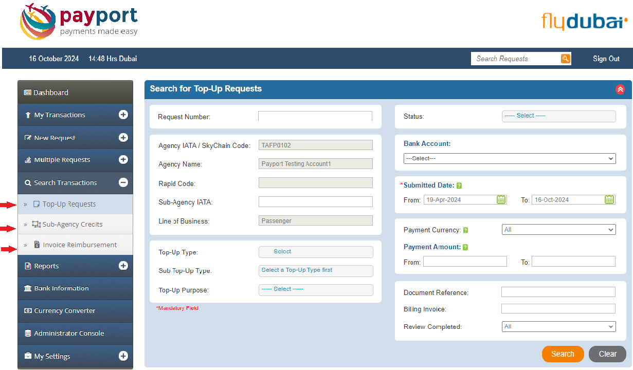 Payport Support Portal
