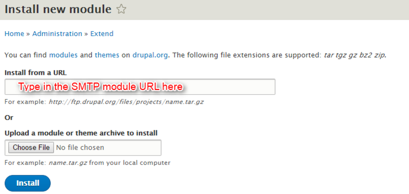 How To Configure Drupal Smtp Module To Send Mail Usonyx