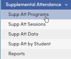Supplemental Attendance Overview : Aeries Software