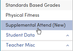 Supplemental Attendance Overview : Aeries Software