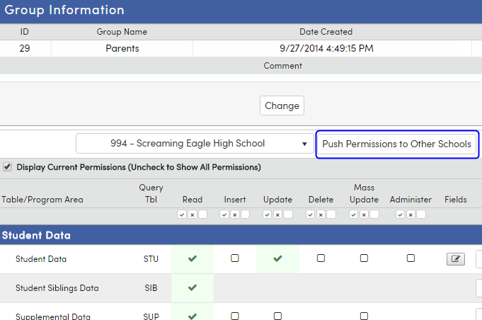 Aeries Security - Portal Groups : Aeries Software