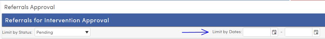 Intervention Referral Approval : Aeries Software
