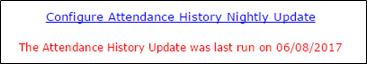 EOY 3 CALPADS STAS File - Attendance History : Aeries Software