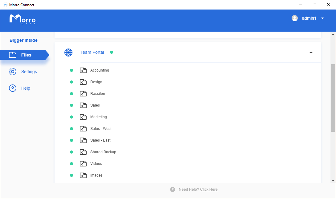 Morro Connect User's Guide : Morro Data - Support Center