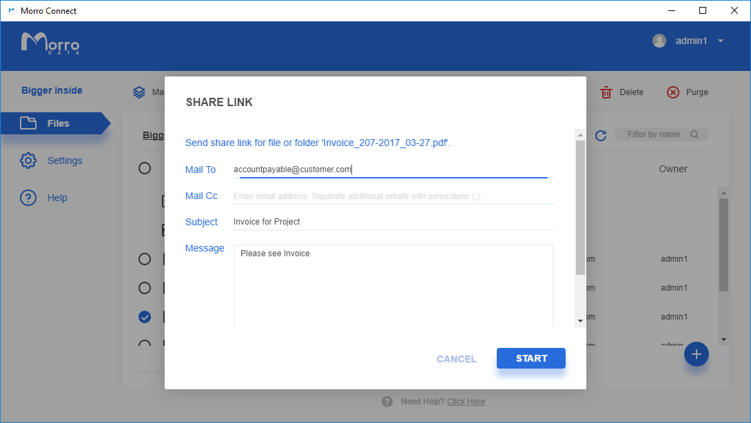 Morro Connect User's Guide : Morro Data - Support Center