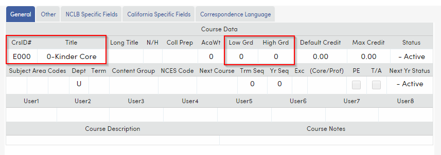 Elementary with Master Schedule Scheduling : Aeries Software