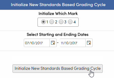 Standards Based Grade Reporting - Creating and Updating Grades : Aeries Software