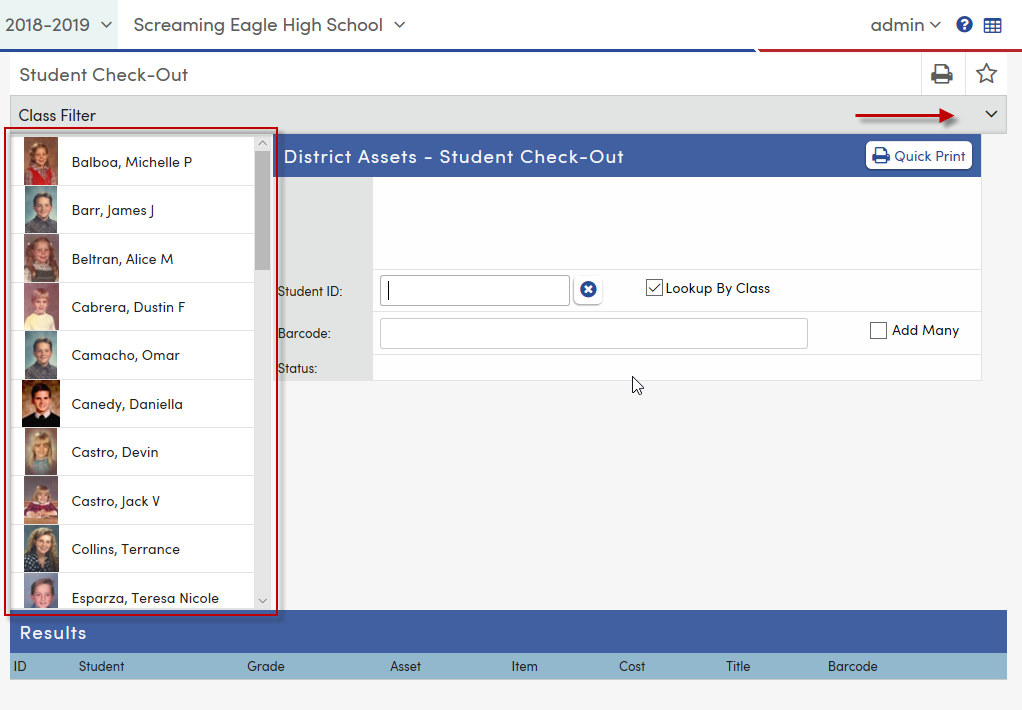 District Assets in Aeries : Aeries Software