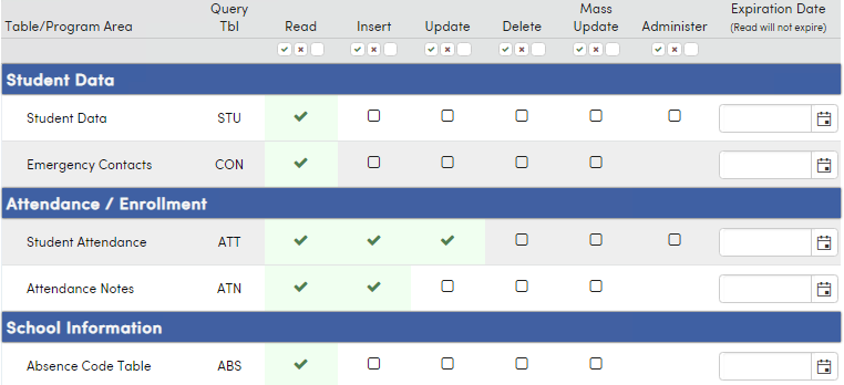 Attendance Management : Aeries Software