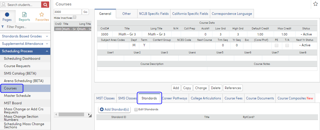 Standards Based Grades in an Elementary with Master Schedule School ...