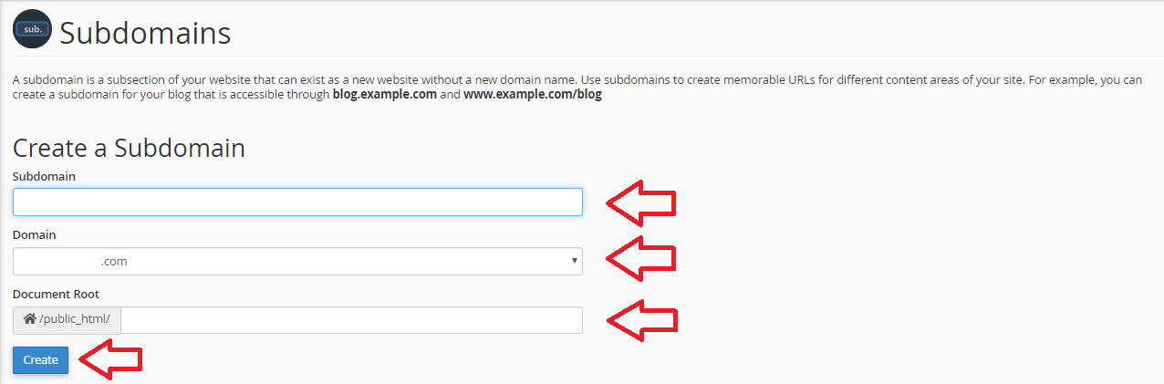 Creating Sub Domain in cPanel : Exabytes.my (Malaysia) Support Portal