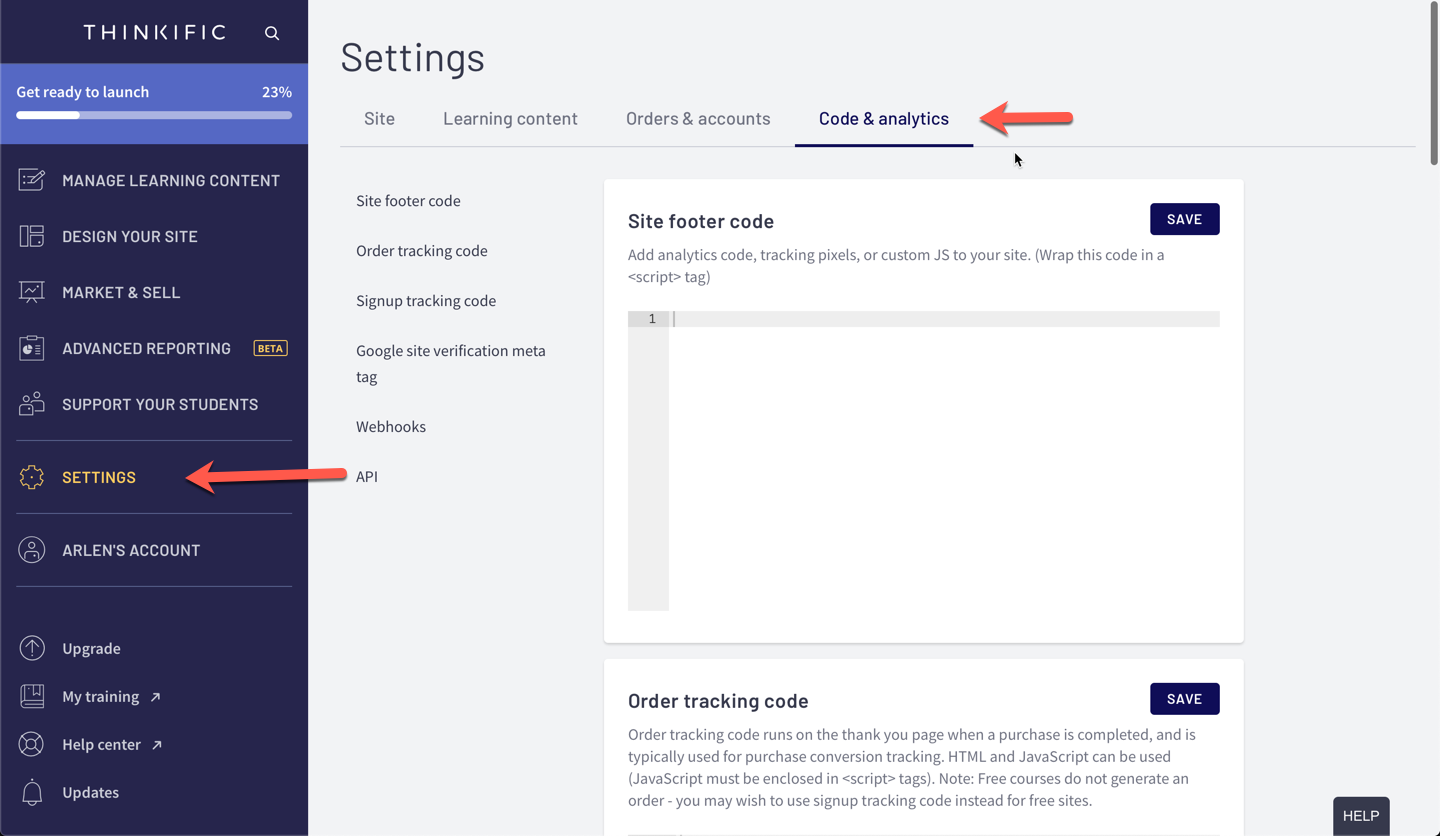 How To Setup a Thinkific Affiliate program : OSI Affiliate Software