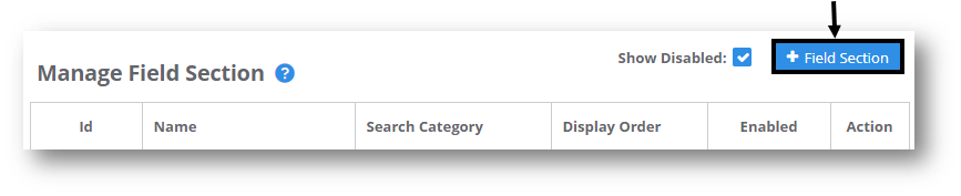 How to Create a Field Section : MiMembership