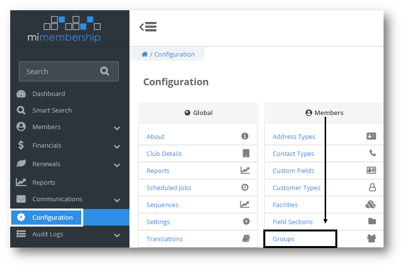 Creating A New Group Type : MiMembership