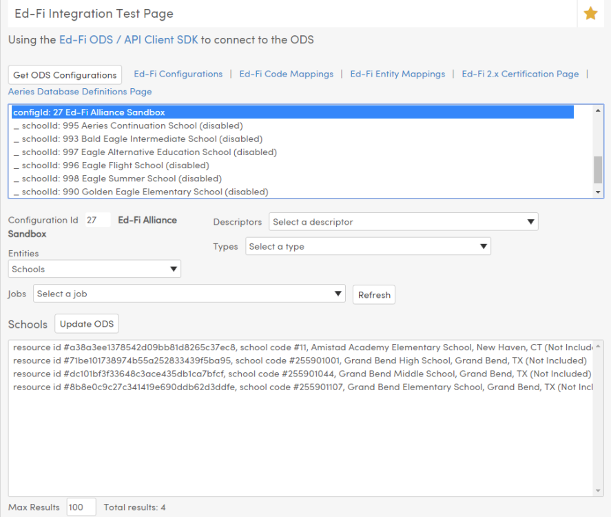 Ed-Fi - Getting Started Guide : Aeries Software