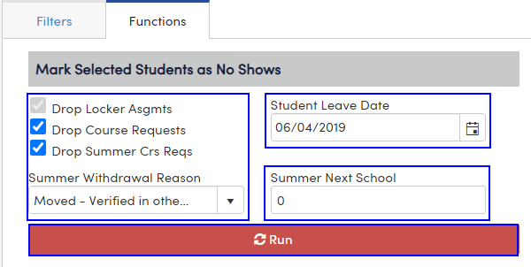 No Show Manager : Aeries Software