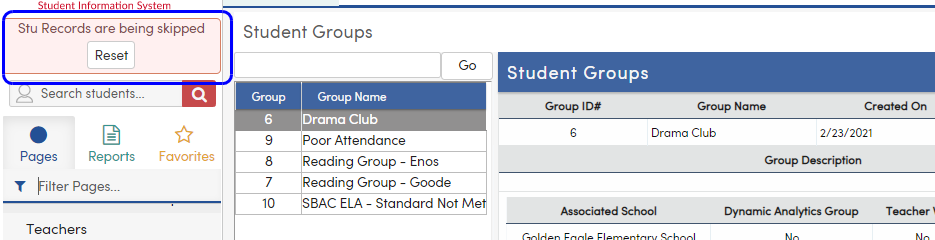 Using a Student Group : Aeries Software