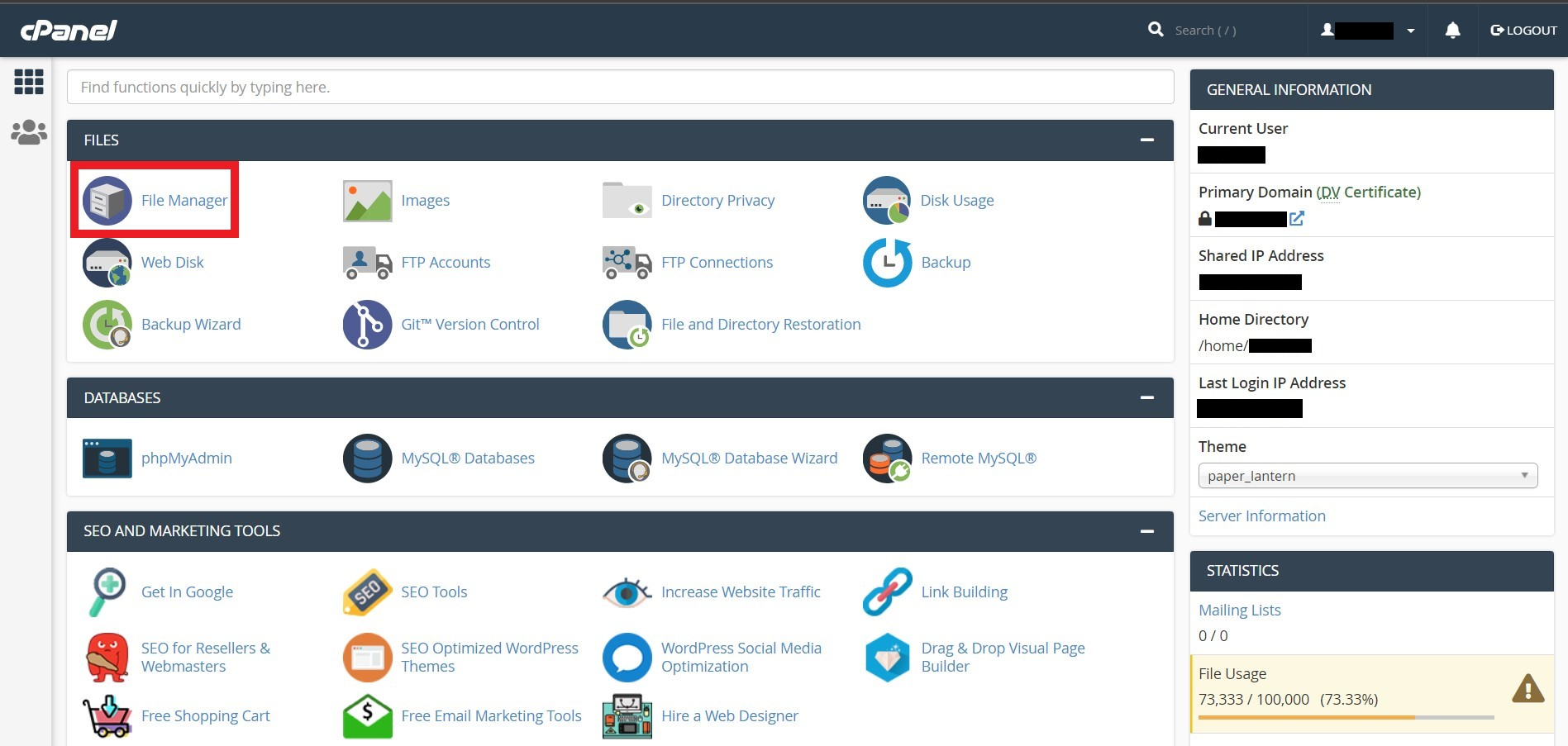 Cara Cek History Login Pada cPanel : Exabytes.co.id Support Portal