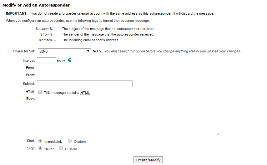 Membuat Auto Responder Dari Webmail : Exabytes.co.id Support Portal